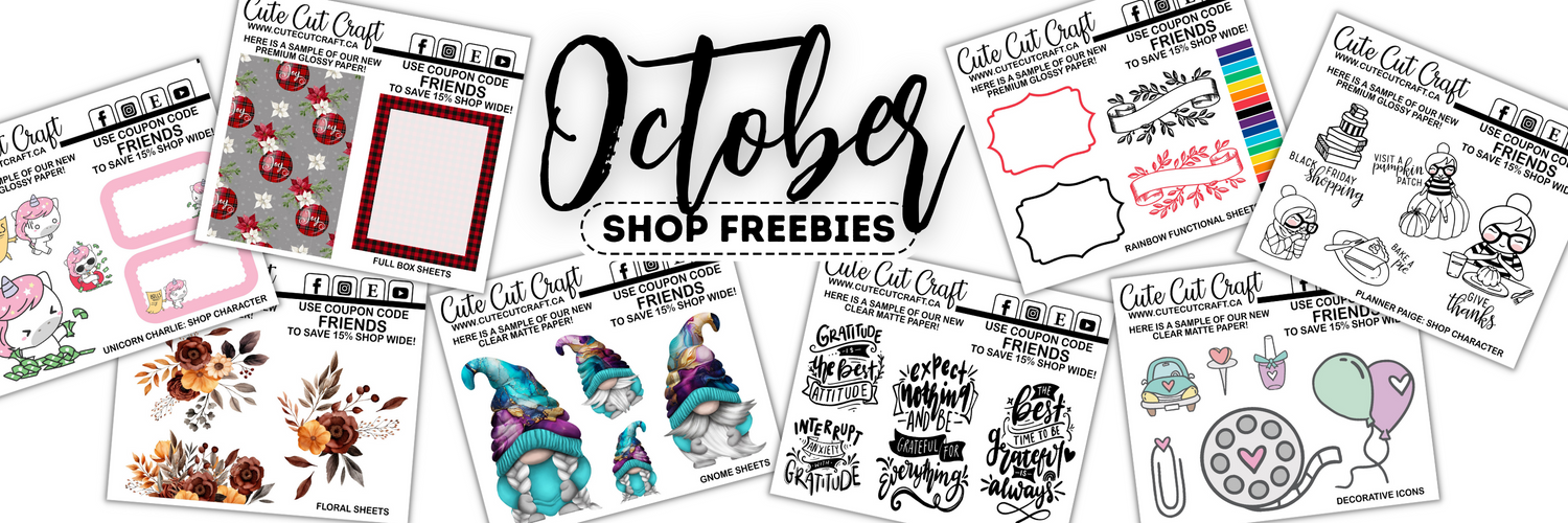 October Samplers Are Here! – Cute Cut Craft